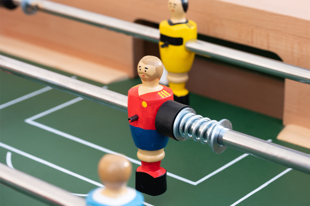 Futbolín profesional de madera personalizado. Futbolín clásico
