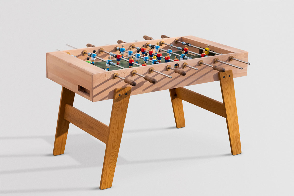 Futbolín profesional de madera personalizado. Futbolín clásico